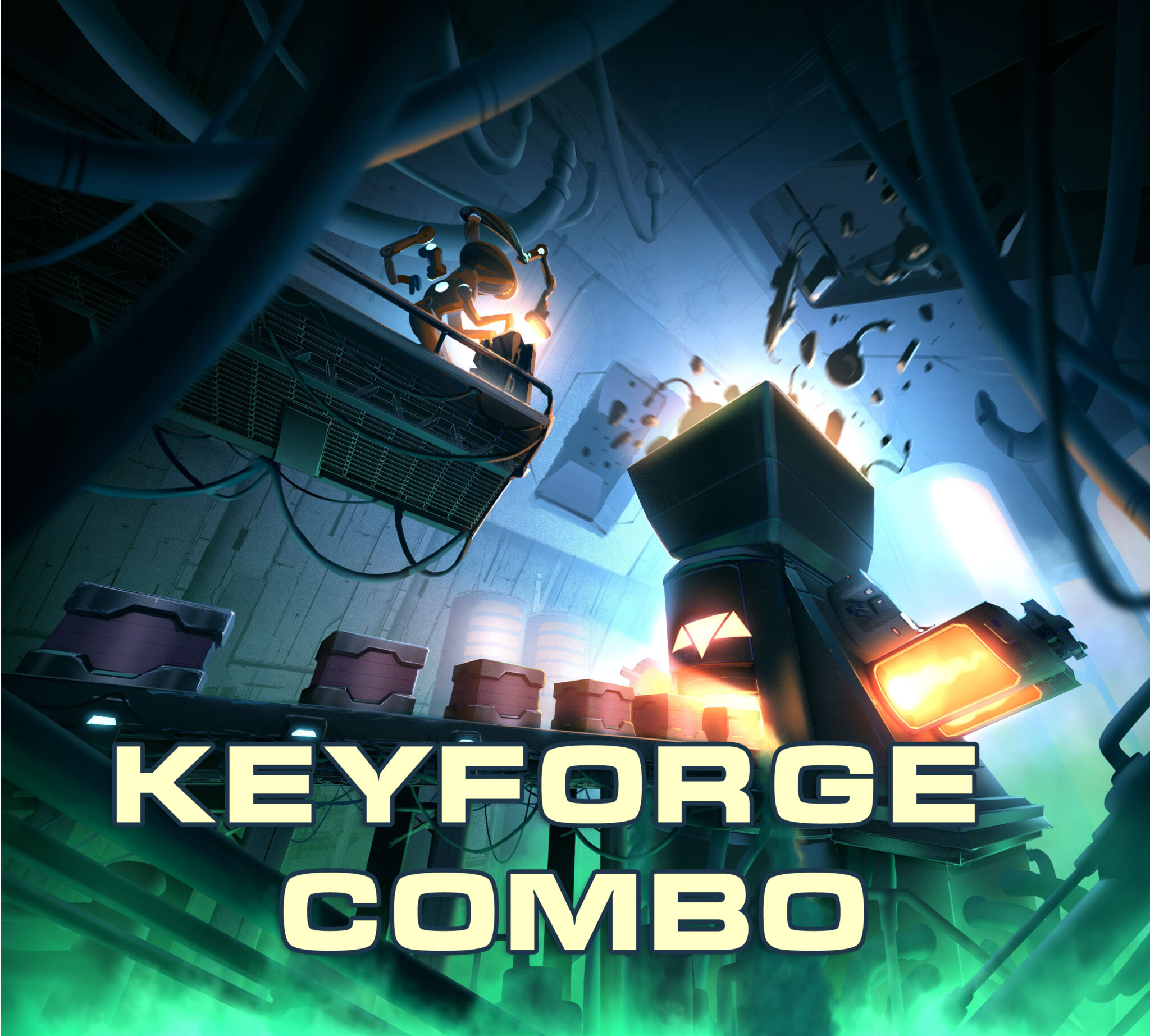 Keyforge Combo - d20 Board Game